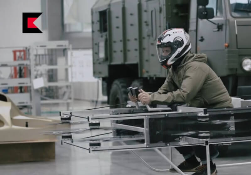AK-47 maker Kalashnikov just made their own hoverbike | TechSpot