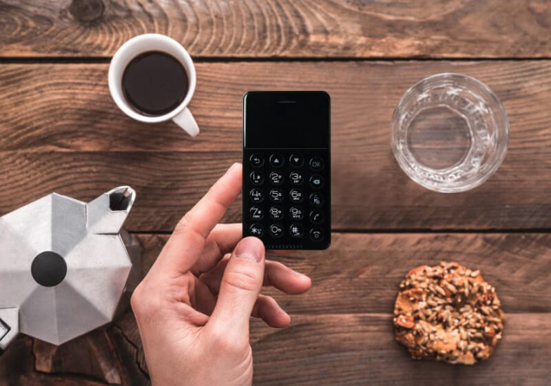 Check out the NichePhone-S, a credit card-sized phone that runs Android ...