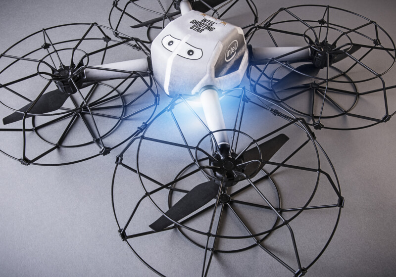 Watch this: Intel put on a light show at CES using 250 drones | TechSpot