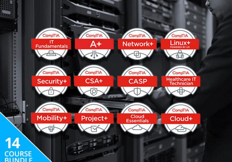 Get IT certified with 14 CompTIA training courses, now over 90% off ...