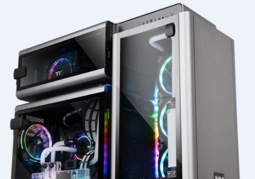 Thermaltake shows off Level 20 full tower case with segmented component ...