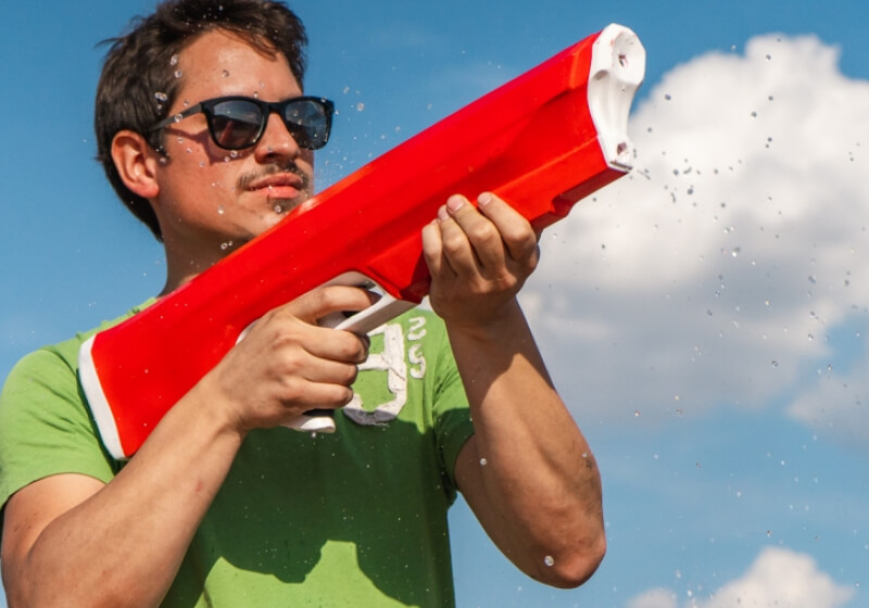 Next-gen Spyra One water gun has a digital ammo counter, refills and ...