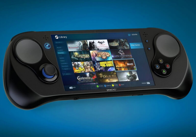 AMD will host SMACH Z handheld gaming console at TGS 2018 booth | TechSpot