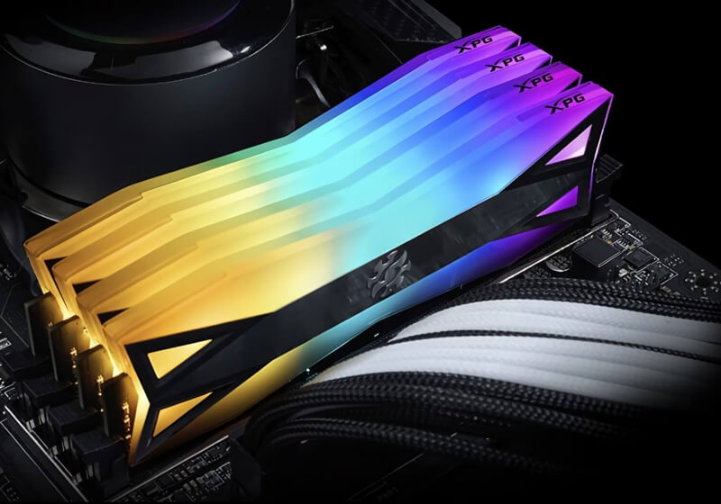 Adata shows off 'diamond-cut' RGB-covered DDR4 RAM kit | TechSpot