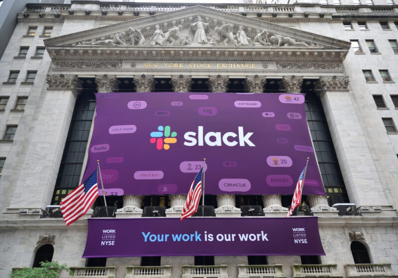 Slack shares surge in successful stock market debut | TechSpot