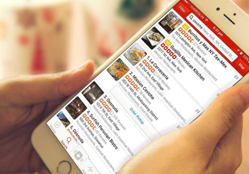 Yelp quietly swaps restaurant phone numbers with Grubhub-affiliated ...