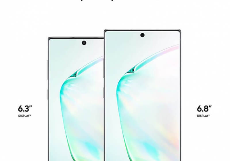 Galaxy Note 10 will come in two sizes, use big rapid-charging batteries ...