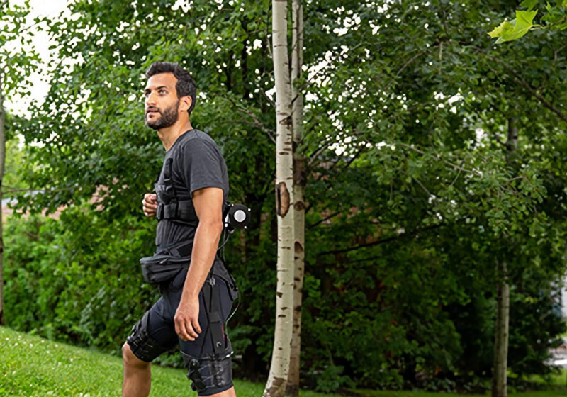Tight-fitting and light exosuit aids walking and running through AI ...