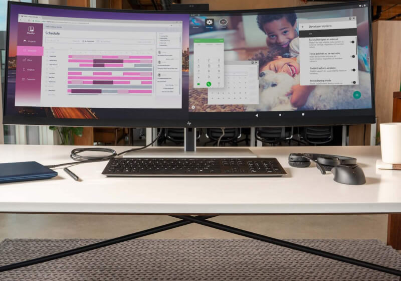 HP's new 43.4-inch ultrawide monitor can replace your dual-display ...