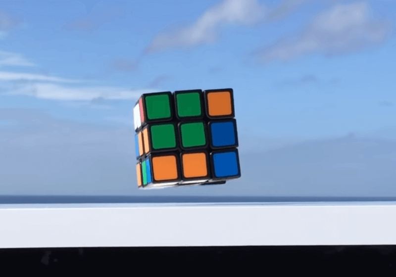 Check out this Rubik's Cube that can solve itself while floating | TechSpot