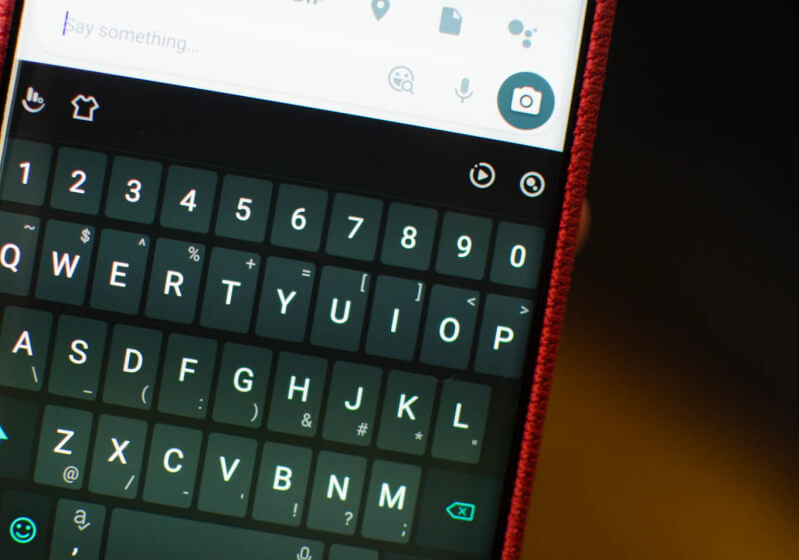 Typing on a mobile device is now almost as fast as using a keyboard ...