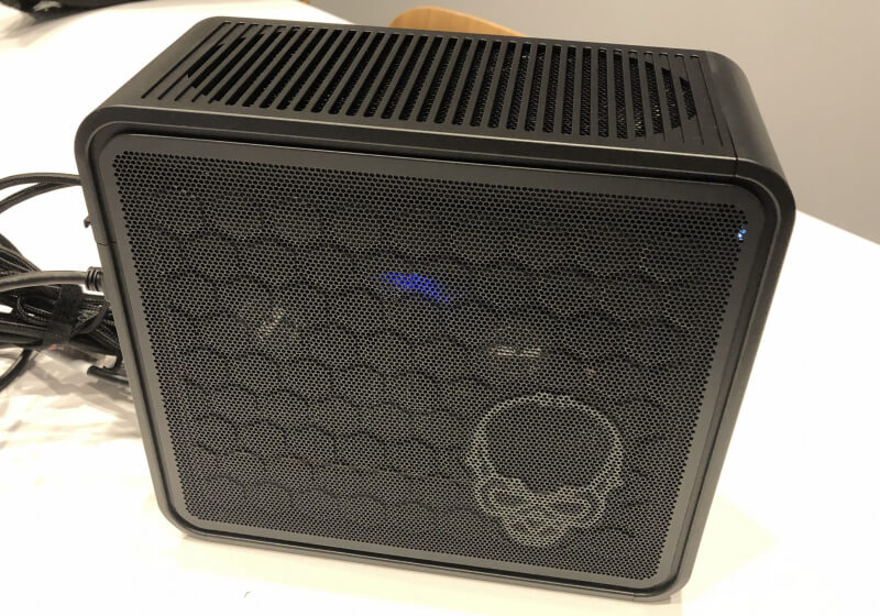 Intel gave a sneak peak of its next NUC, an SFF modular gaming PC ...