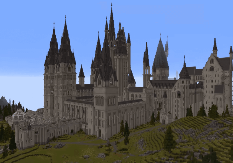 Harry Potter-inspired Minecraft map could be a standalone game | TechSpot