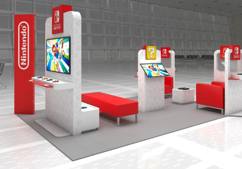 Nintendo is launching pop-up Switch demo lounges at select US airports ...