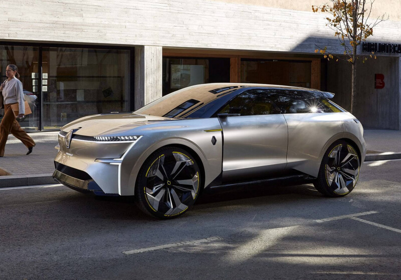 Renault's transforming EV concept can extend to fit an extra battery ...