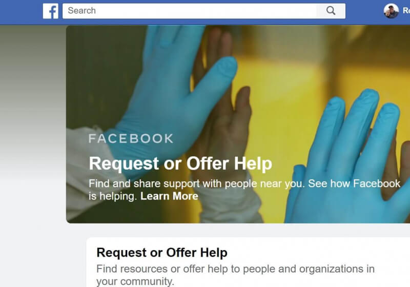 New Facebook feature lets people offer & ask for help during Covid-19 ...