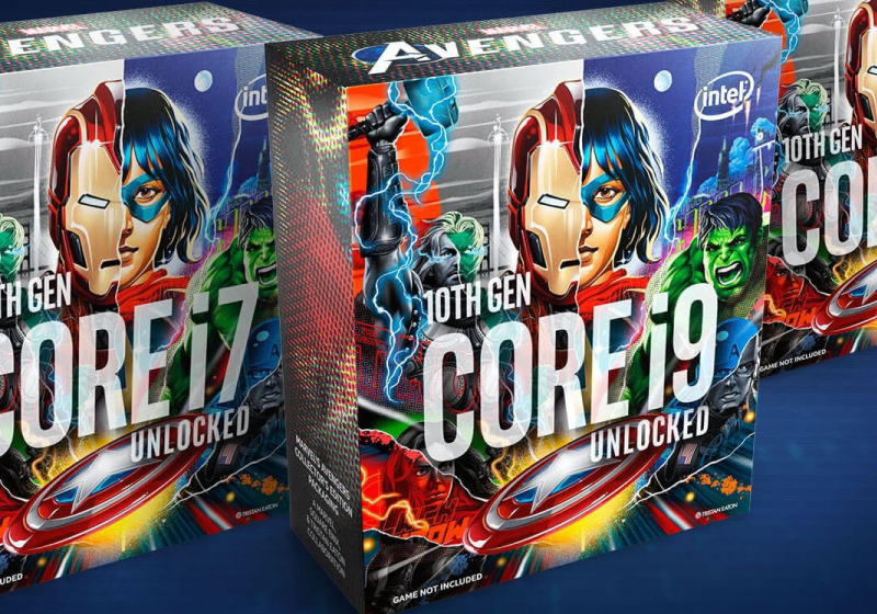 Intel confirms Marvel's Avengers Collector's Edition CPUs: cool ...