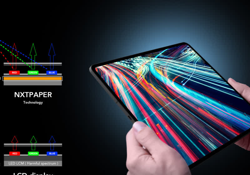 TCL made a paper-like color display that's supposedly higher contrast ...