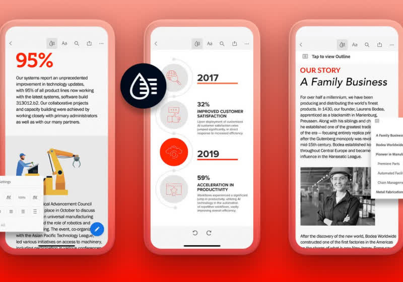 Adobe's Liquid Mode uses machine learning to make PDFs more readable on ...