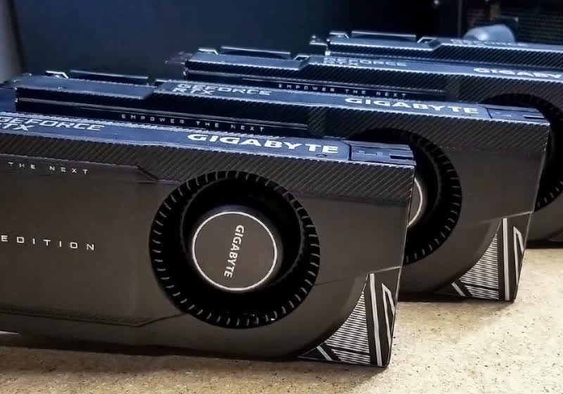 Quad GeForce RTX 3090 tested on a single PC running workstation ...