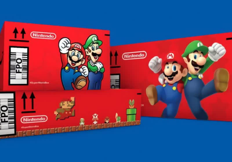 Your next Amazon order could arrive in a limited-edition Mario-themed ...