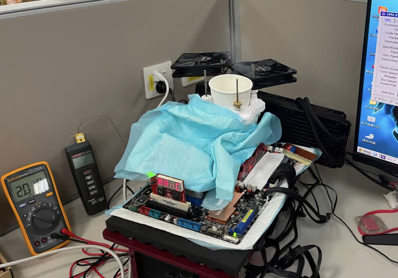 Overclocker pushes 14-year-old Celeron D 347 processor to 8.36GHz ...