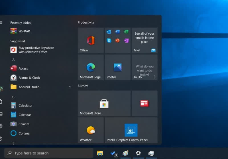 Future Windows 10 update will reportedly add floating Start Menu and ...