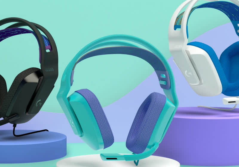 Logitech's G335 is a colorful, wired (and more affordable) version of ...