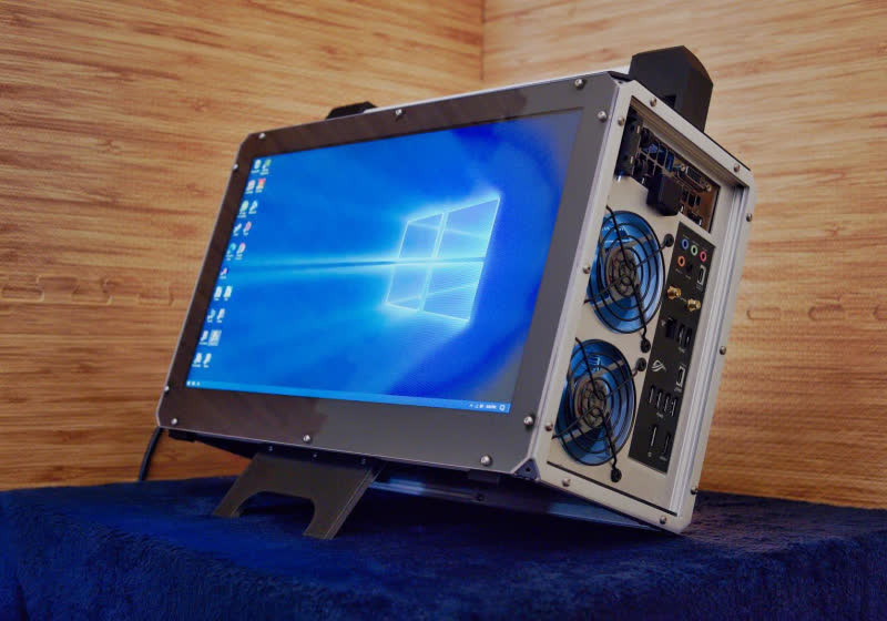 Check out this modern take on the classic luggable PC | TechSpot