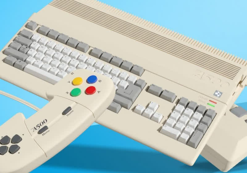 A mini version of the legendary Amiga 500 is on the way | TechSpot