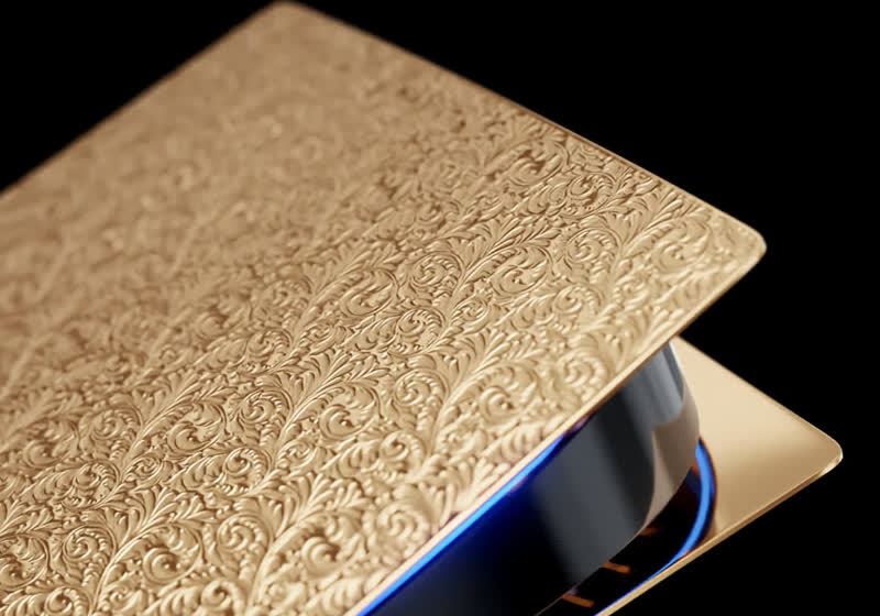 This company has a golden PlayStation 5 that can be yours for a little ...