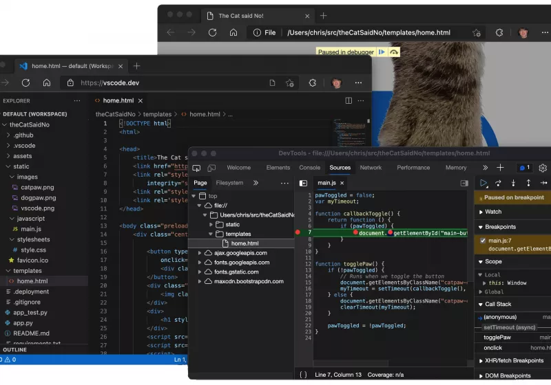 Microsoft's Visual Studio Code can now run in a web browser | TechSpot
