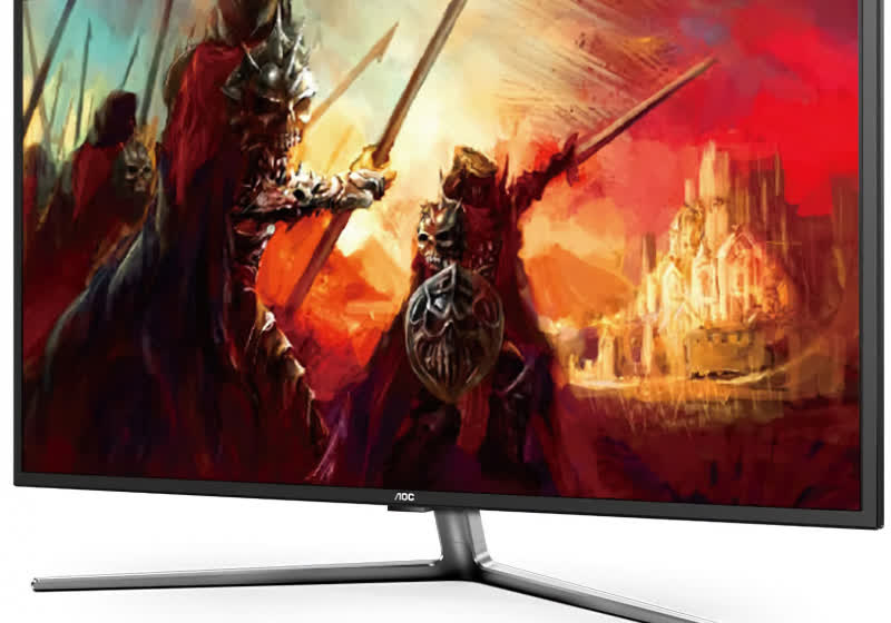 AOC announces 43-inch 4K monitor with 144Hz refresh rate and HDR 1000 ...