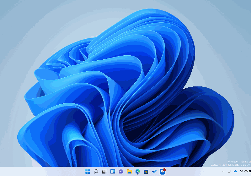 Windows 11 previews touch-mode taskbar adjustments | TechSpot