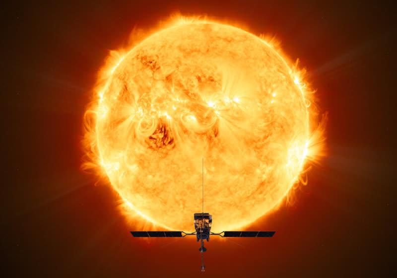 European probe captures the highest resolution image of the Sun's ...