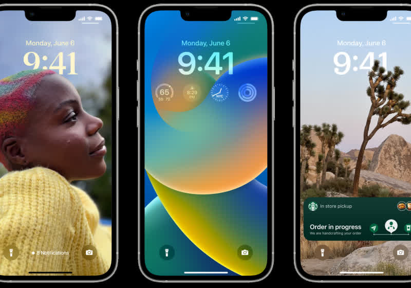 Apple unveils iOS 16 with a new lock screen, iCloud sharing, new mail ...