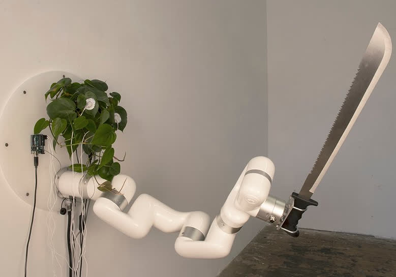 Thanks to modern science and one artist's vision, plants can now wield ...