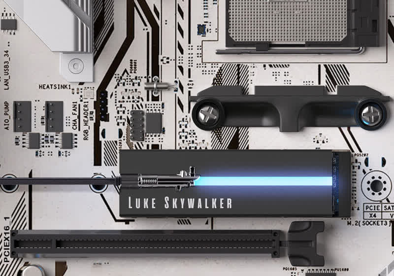 Cosplay your SSD with Seagate's new Star Wars NVMe drives | TechSpot