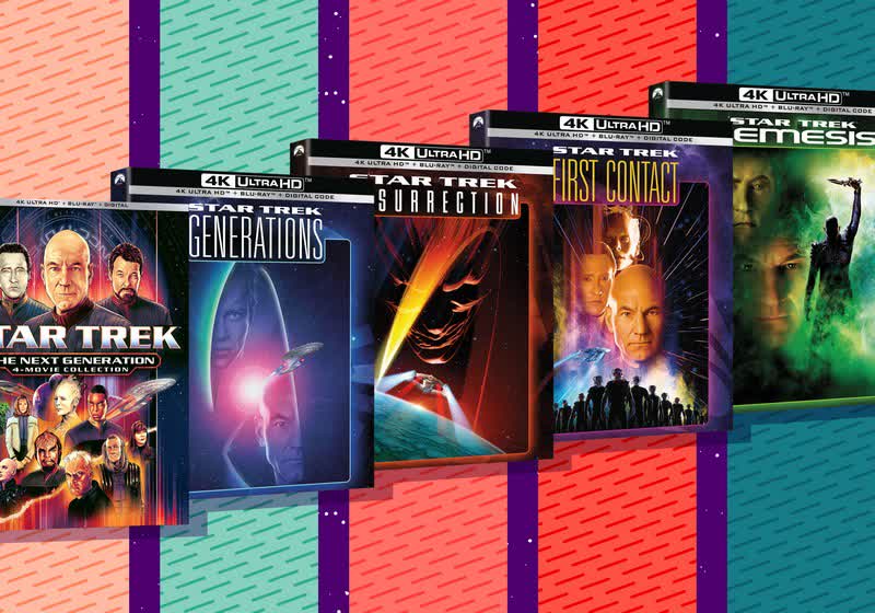 All four Star Trek: The Next Generation movies now available in 4K HDR ...