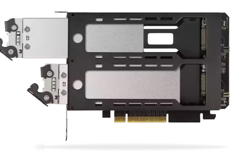 Icy Dock's PCIe card lets you swap M.2 SSDs without opening your case ...
