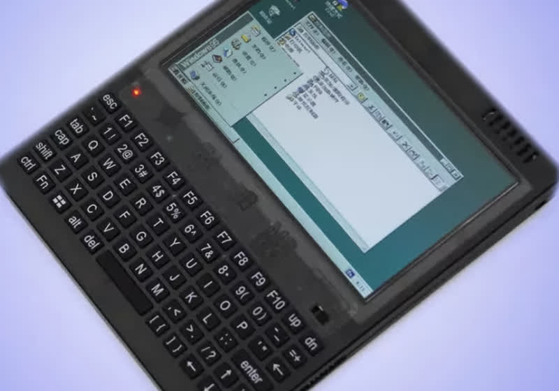 This handheld packs an Intel 386 CPU for true retro PC gaming | TechSpot