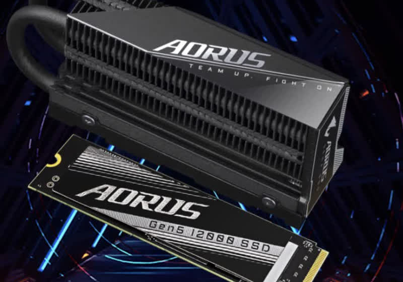 Gigabyte Aorus Gen5 SSD gets upgraded to 12,000 MB/s | TechSpot