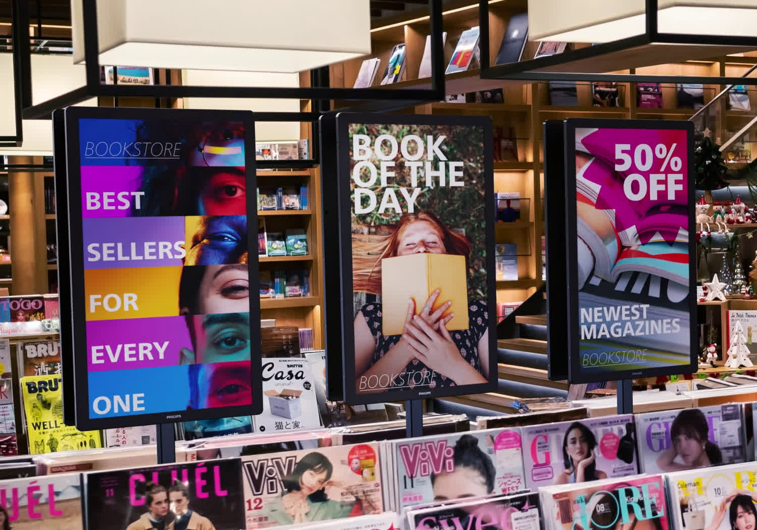 Philips unveils upgraded 32-inch e-ink display for low-power signage ...