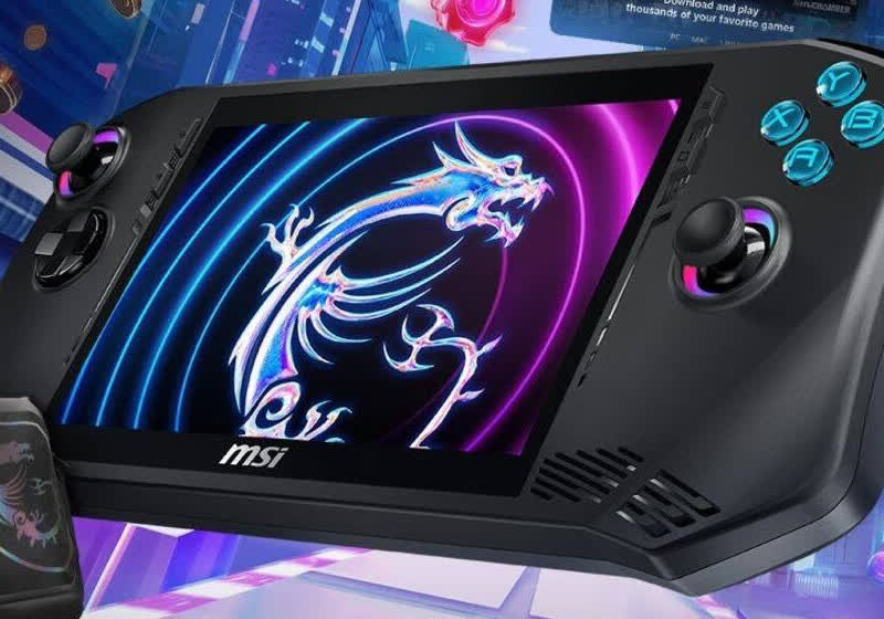 MSI's upcoming gaming handheld is Intel powered, pictures and ...