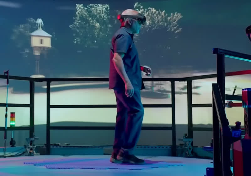 Disney's HoloTile is another omnidirectional VR treadmill you will ...