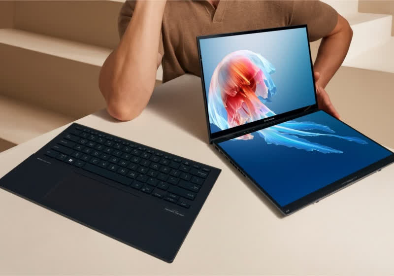 Asus opens orders for dual-screen Zenbook Duo, starting at $1,499 ...