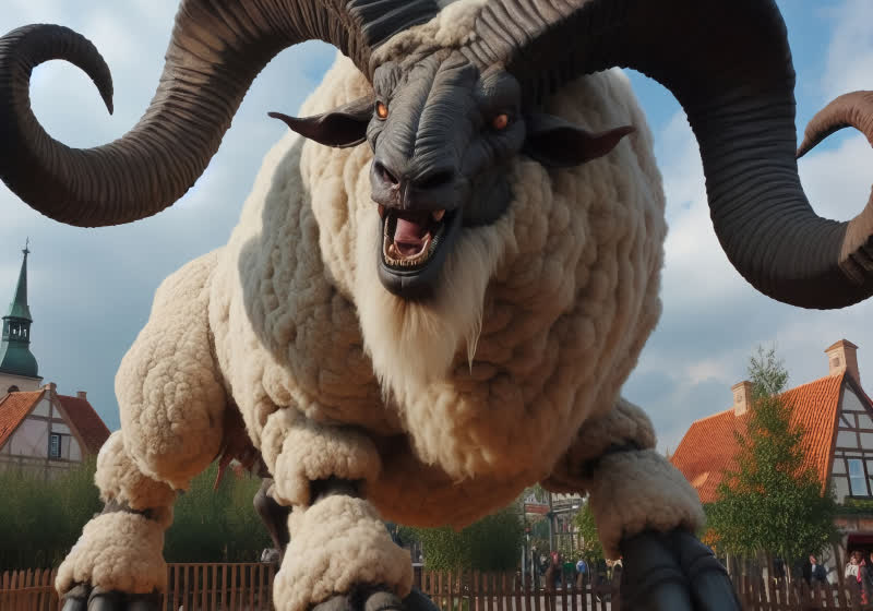 Montana's Frankensheep: Rancher spent years creating giant sheep hybrid ...