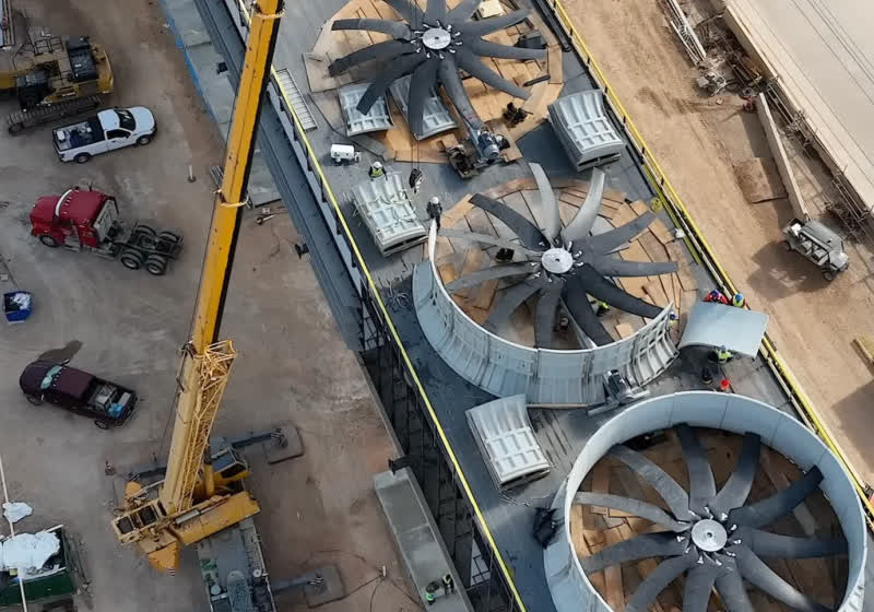 Colossal GPU-style fans installed at Tesla's new Texas data center ...