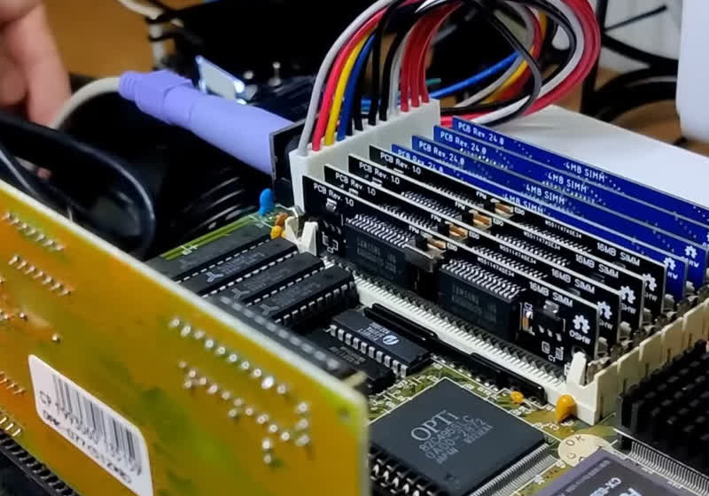 Build your own RAM: Upgrading an ancient 386 PC to 64MB RAM using ...
