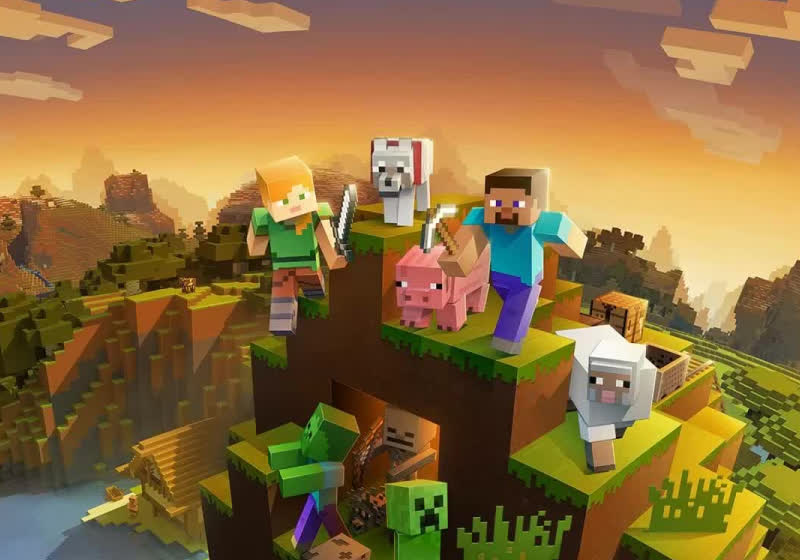 Leaked images show Jack Black as Minecraft's Steve in upcoming movie ...